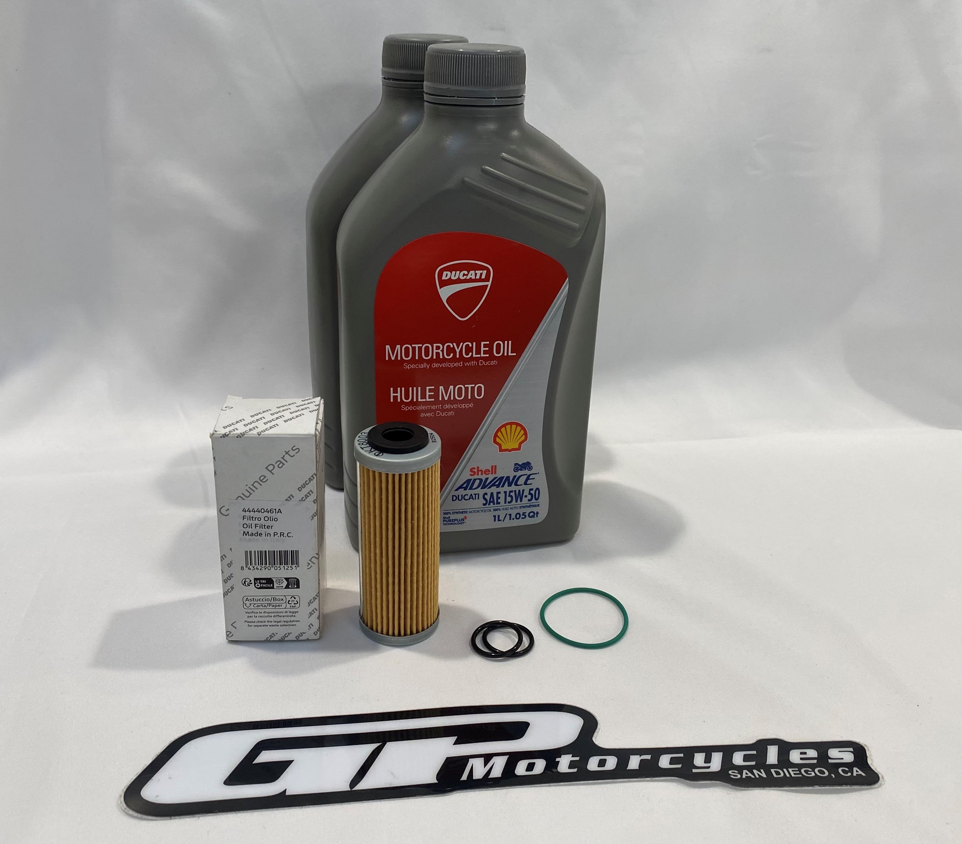 Oil Change Kit For 2026+ Ducati Desmo 450 MX/EDX/Factory – GP Motorcycles