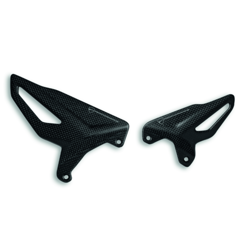 Ducati Performance Carbon Fiber Heel Guards – GP Motorcycles